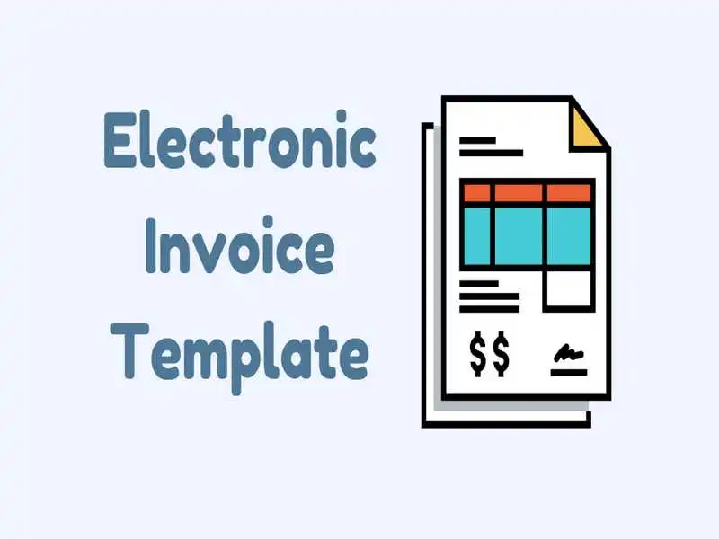How to Easily Create and Print Electronic Invoice Template With 5+ Free ...
