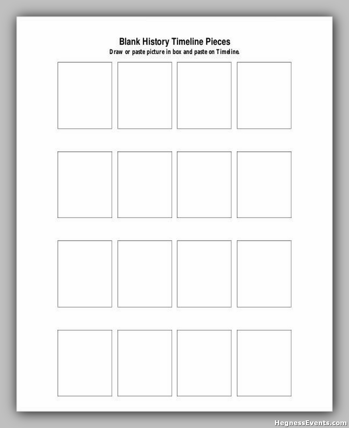 32+ Powerful Blank Timeline Template - hennessy events