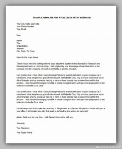 14+ Powerful Interview Thank You Letter Example & Template - hennessy ...