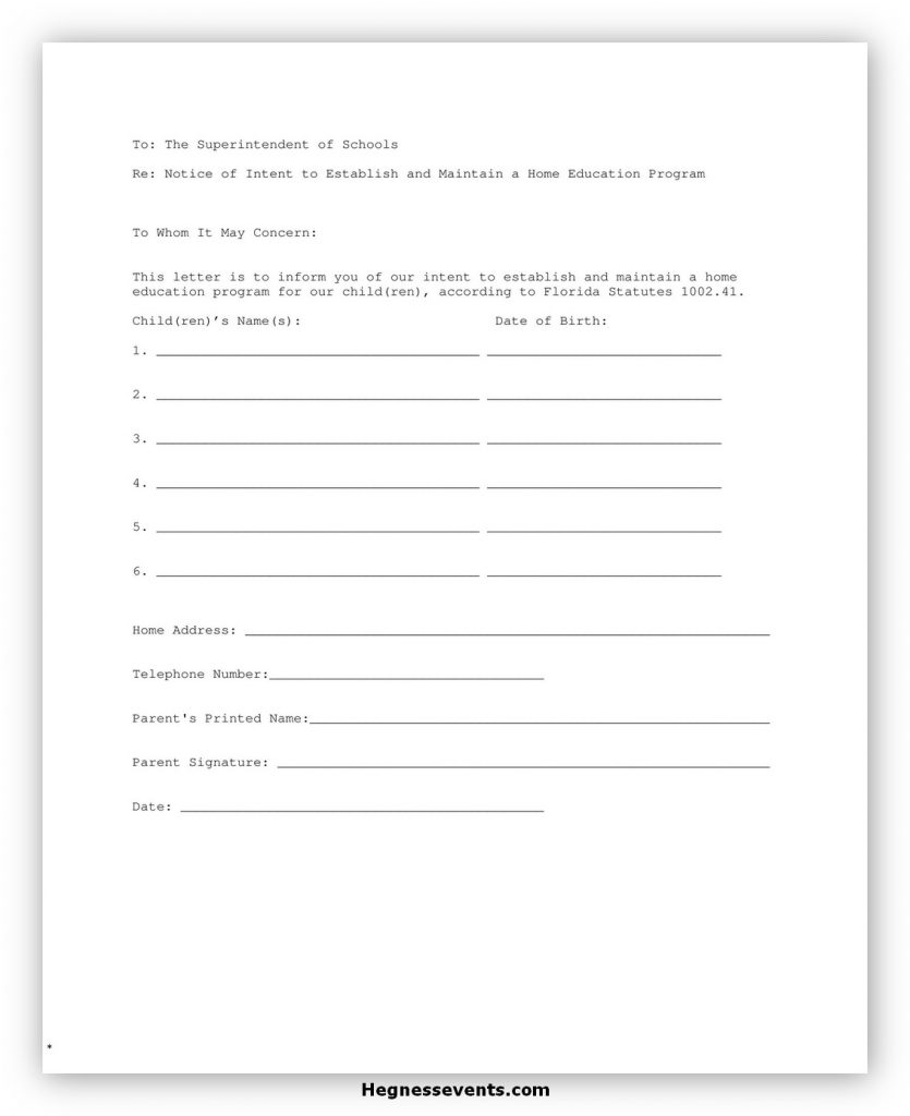 50 Best Sample Letter of Intent Template And How to Write It - hennessy ...